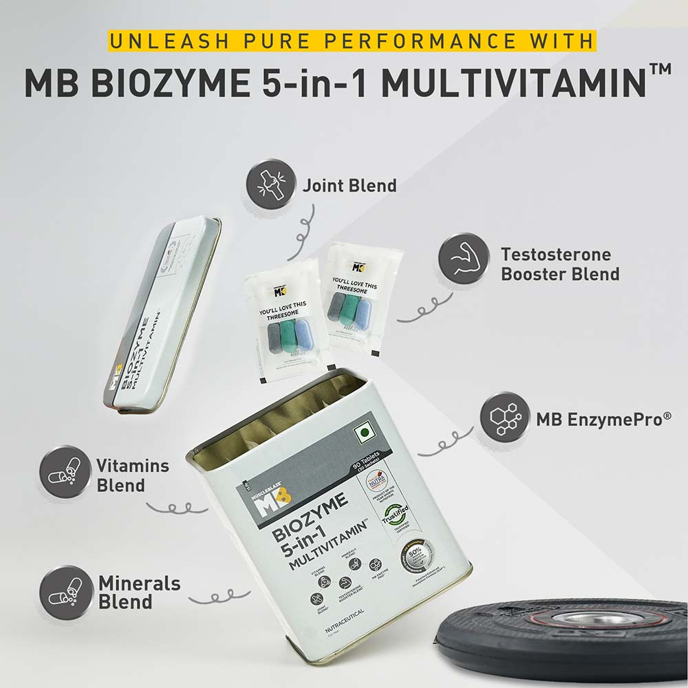 Muscleblaze bio enzyme Muiltivitamin – limitlessnutritions.com